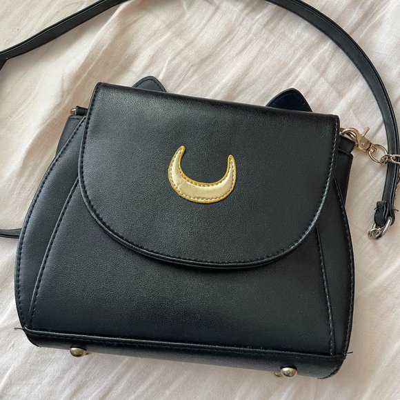 Bags | Sailor Moon Luna Black Cat Purse | Poshmark